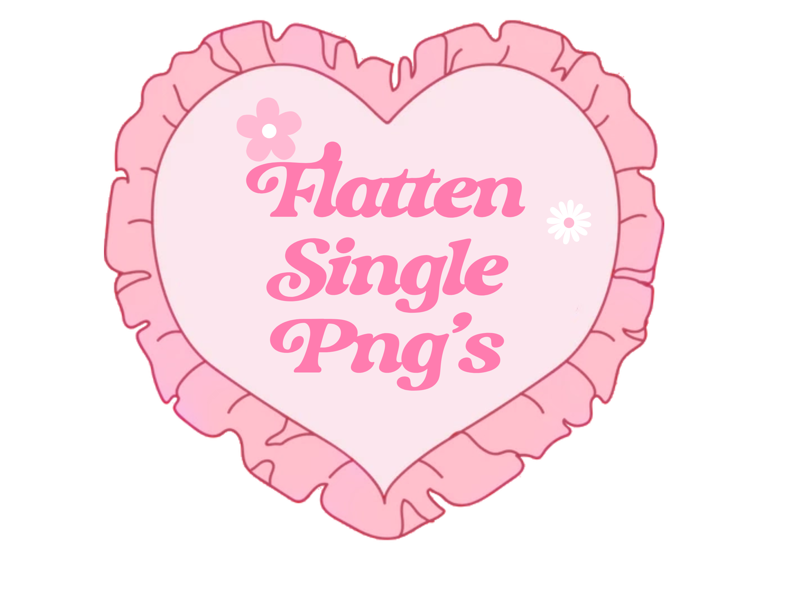 Single flatten Png Files – babecavedesignz